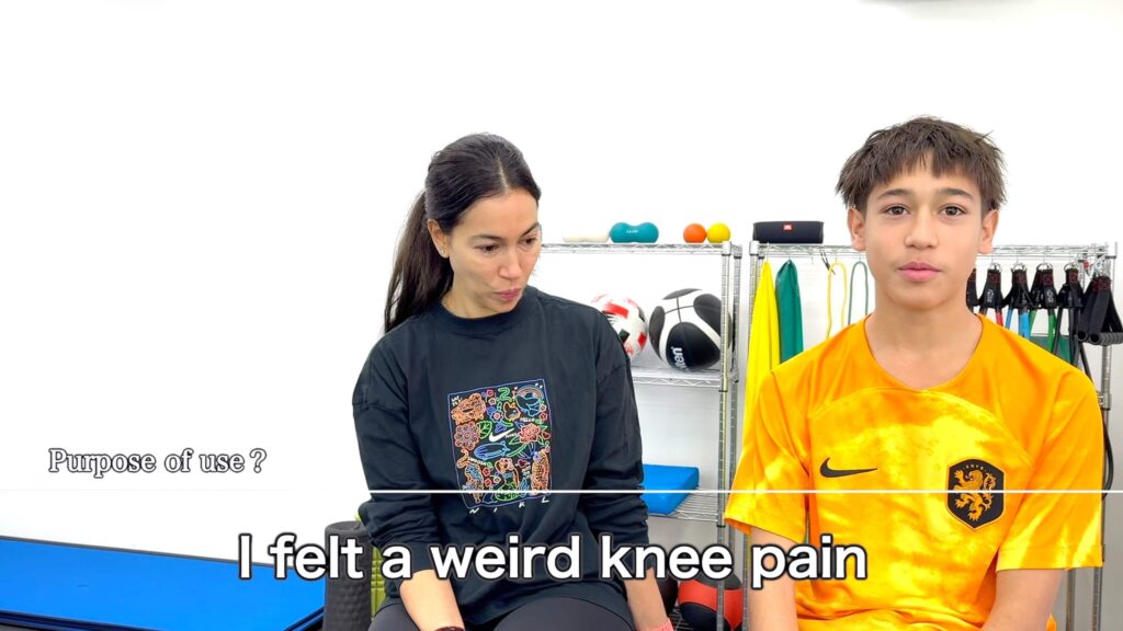 『Returned to play football after 1 month of knee pain』Feedback of ...